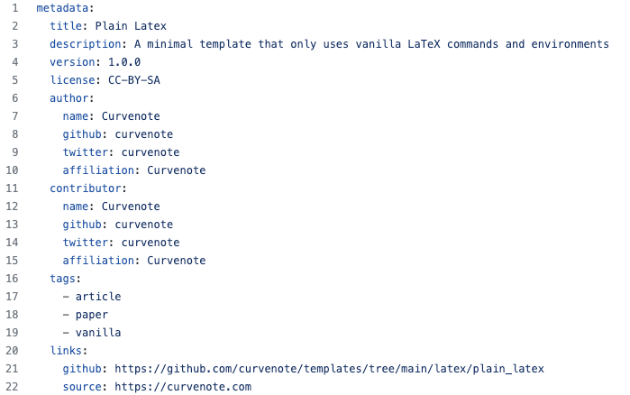 Data driven LaTeX templates - Curvenote Blog