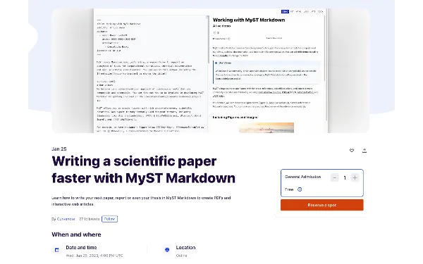 Writing a scientific paper faster with MyST Markdown - Curvenote Blog