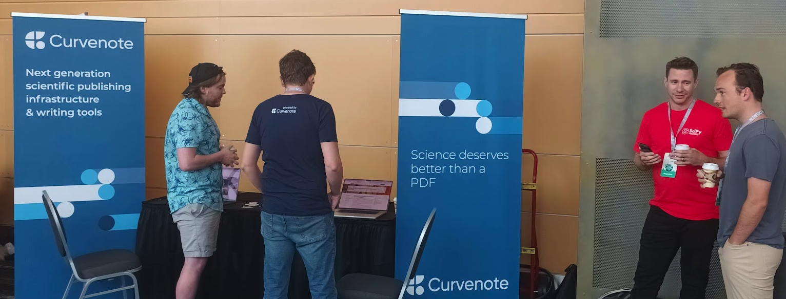 Curvenote at SciPy2024 - Curvenote Blog