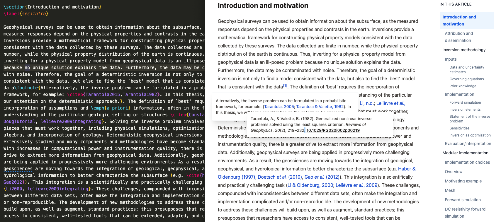 Writing in LaTeX - MyST Markdown