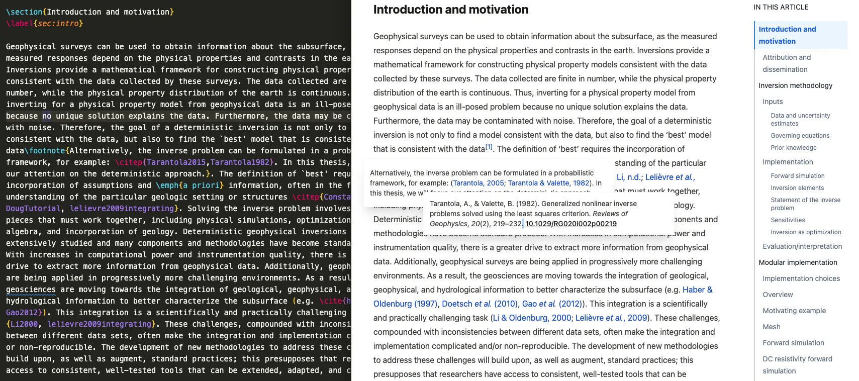 Writing in LaTeX - MyST Markdown