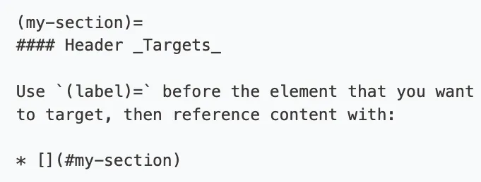 Cross-references - MyST Markdown Guide