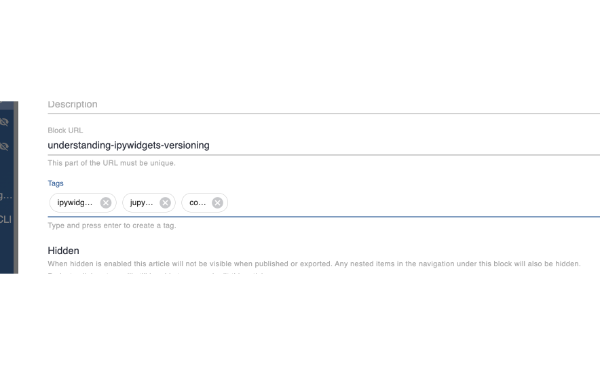 Understanding ipywidgets versioning - Steve Purves